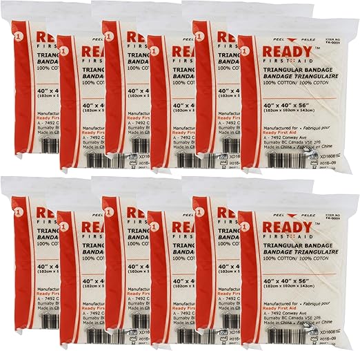 Triangular Bandages, Control Bleeding, Versatile Bandages, Triangle ...