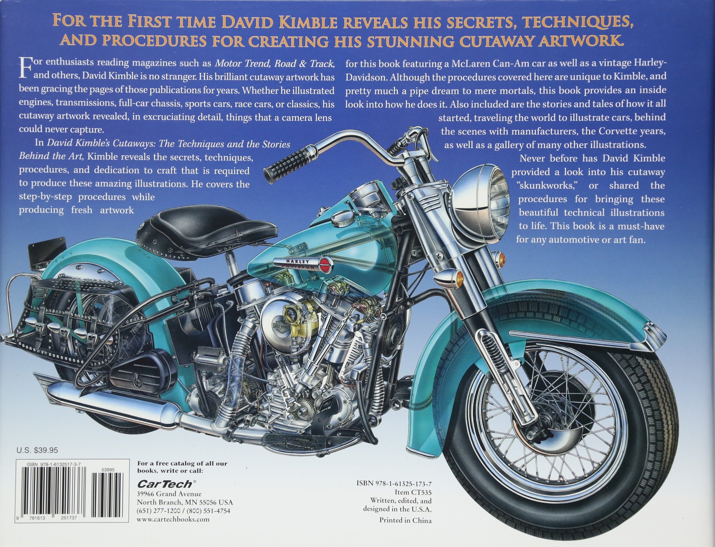 Auto Parts & Accessories CUTAWAYS KIMBLE BOOK DAVID KIMBLES CAR CUTAWAY ...