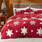 Amazon.com: Bedsure Fluffy Duvet Cover Set - Ultra Soft Plush Shaggy Comforter Cover Queen Size ...
