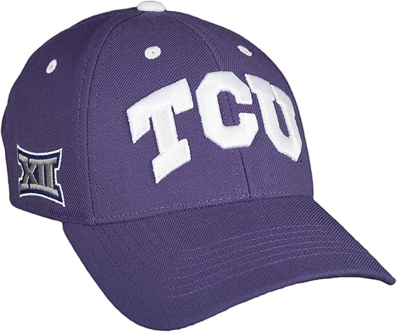 Amazon.com: NCAA Triple Conference Adjustable Hat NCAA Team: TCU: Clothing