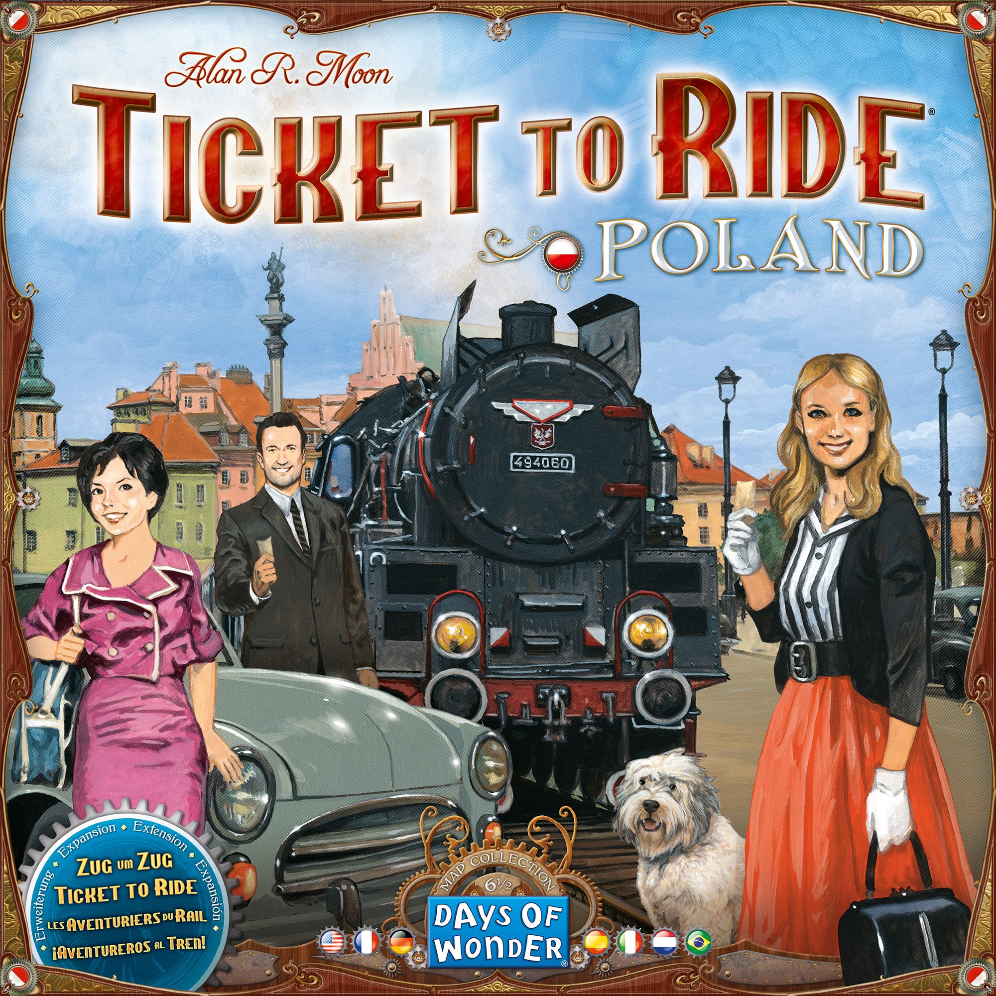 Mua Ticket to Ride Poland Board Game EXPANSION - Train Route-Building ...
