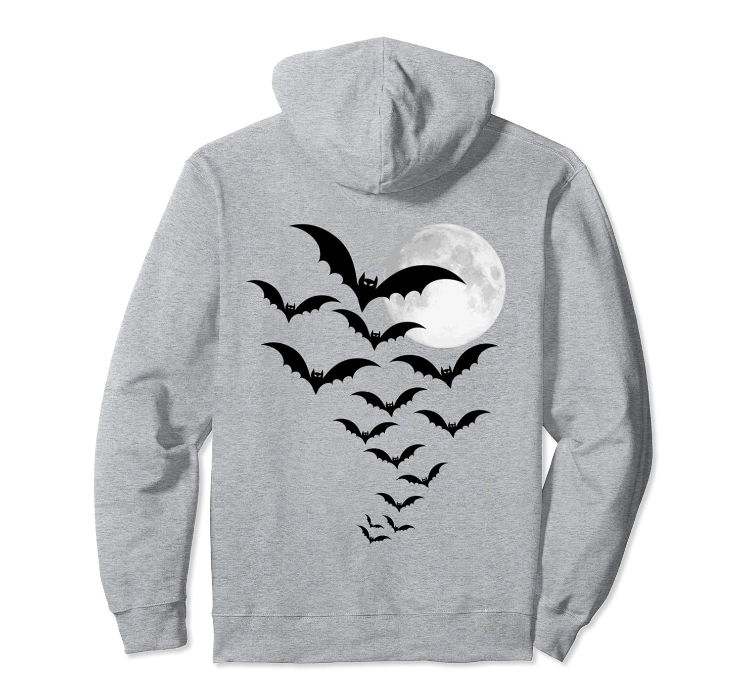 Cute Graphic Design Flock of Bats Halloween Hoodie-ln – Lntee