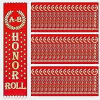Amazon.com : 100 Pcs Honor Roll Award Ribbons Purple Bookmark Style ...