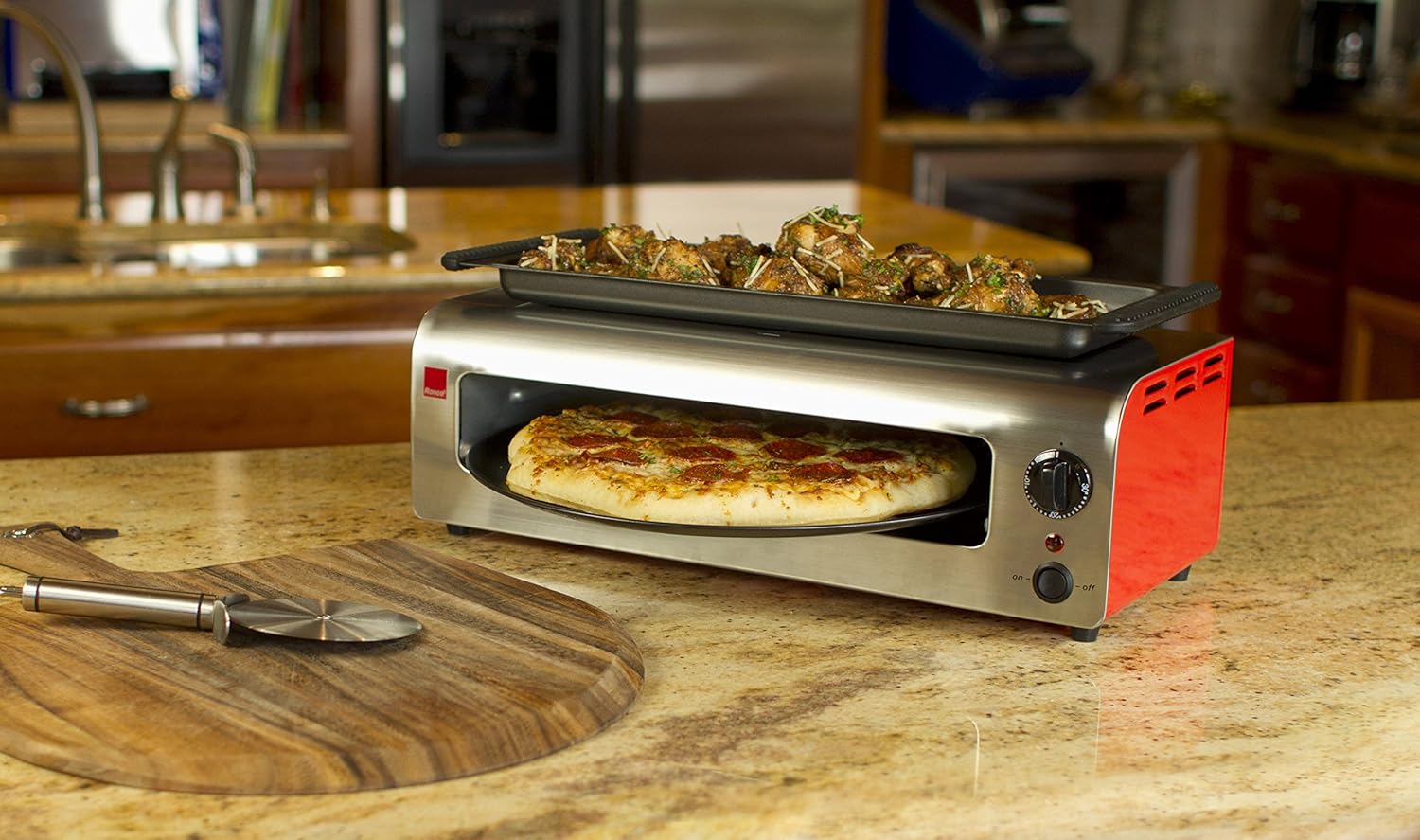 Best Electric Pizza Oven For Home - Twin Stripe