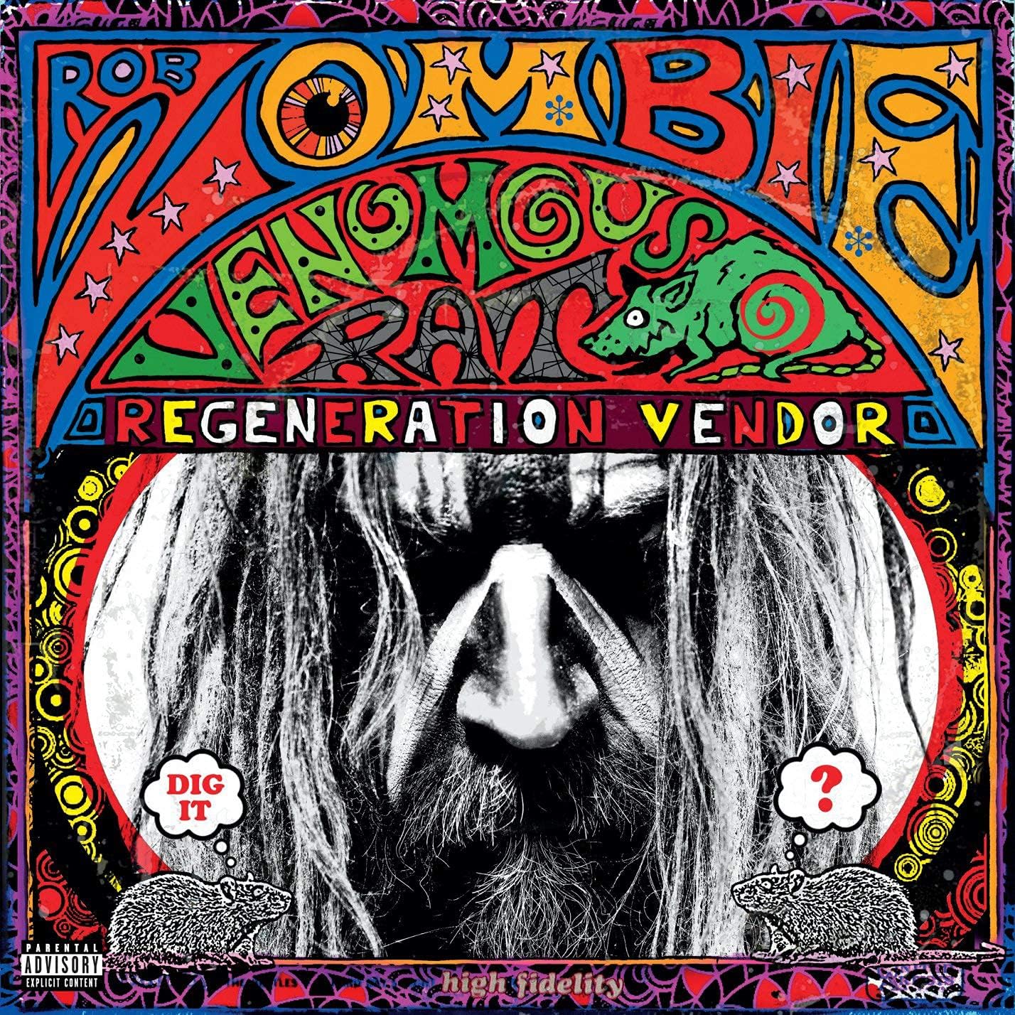 Rob Zombie - Venomous Rat Regeneration Vendor (CD) | Amazon.com.au | Music