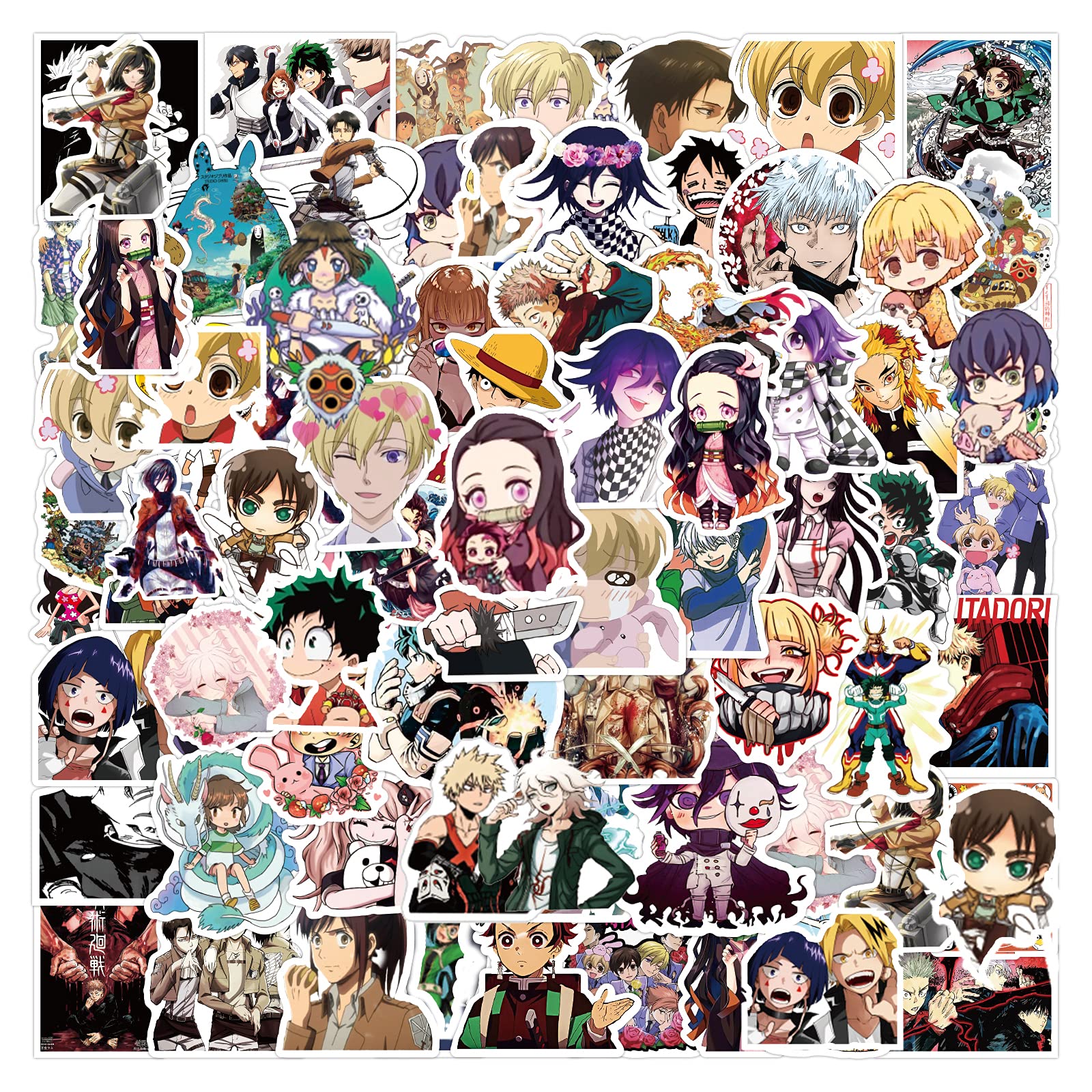 Mua Anime Mixed Stickers[100 Pcs] Vinyl Waterproof Stickers for Laptop ...