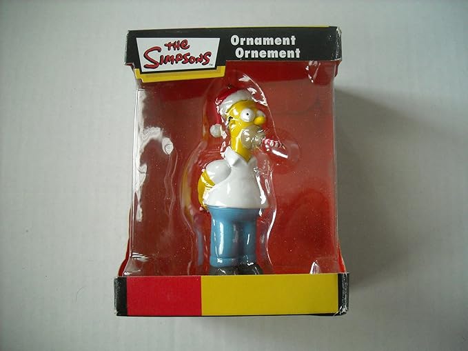 Amazon.com: The Simpsons Homer Simpson with Candy Cane in Mouth ...