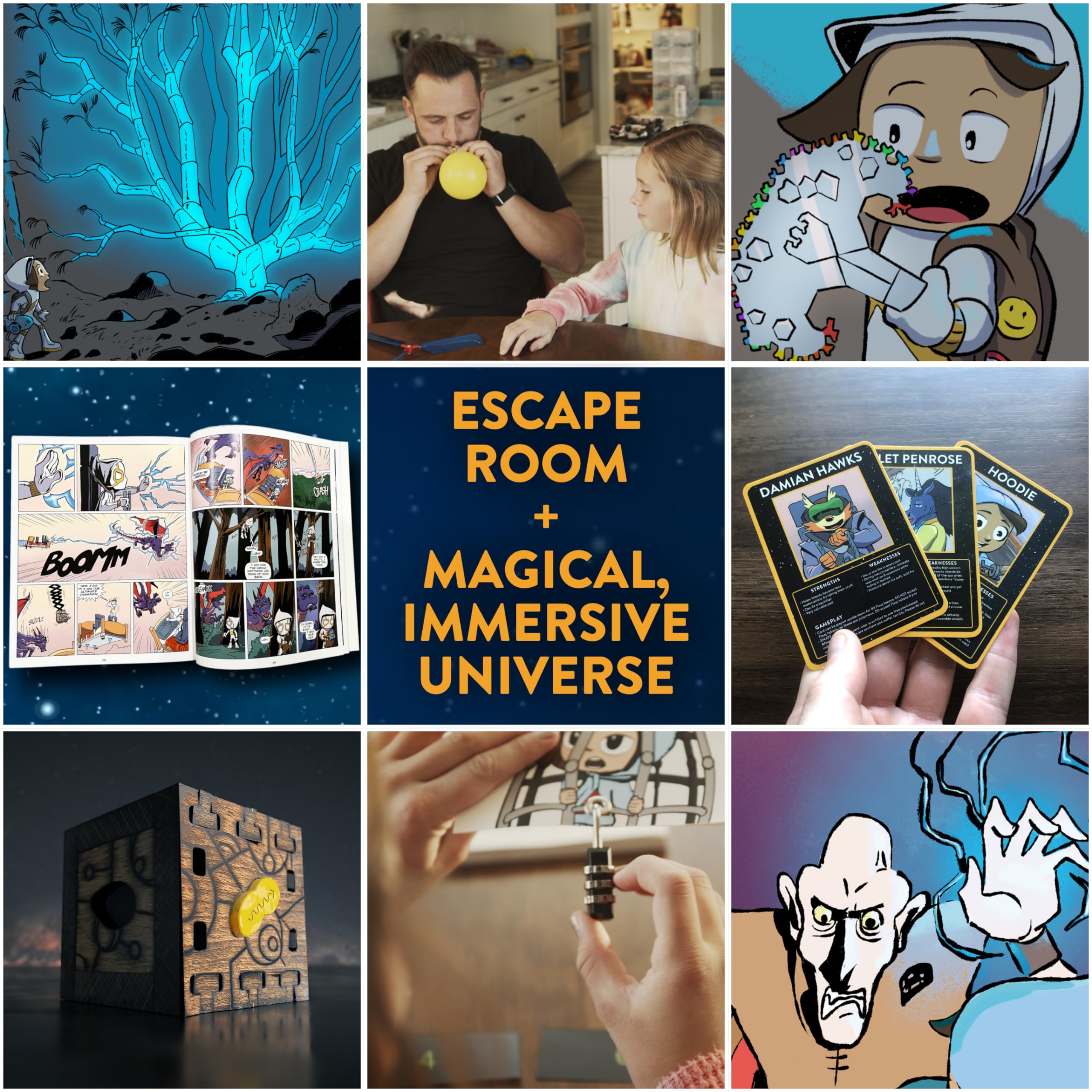 Mua The Starlings Box - Immersive Mystery Game - Half Graphic Novel ...