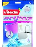 Vileda Actifaser Allzwecktuch für eine streifenfreie Reinigung, 1er ...