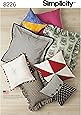 Amazon.com: Simplicity 8225 Easy to Sew DIY Pillow Sewing Pattern, 8 ...