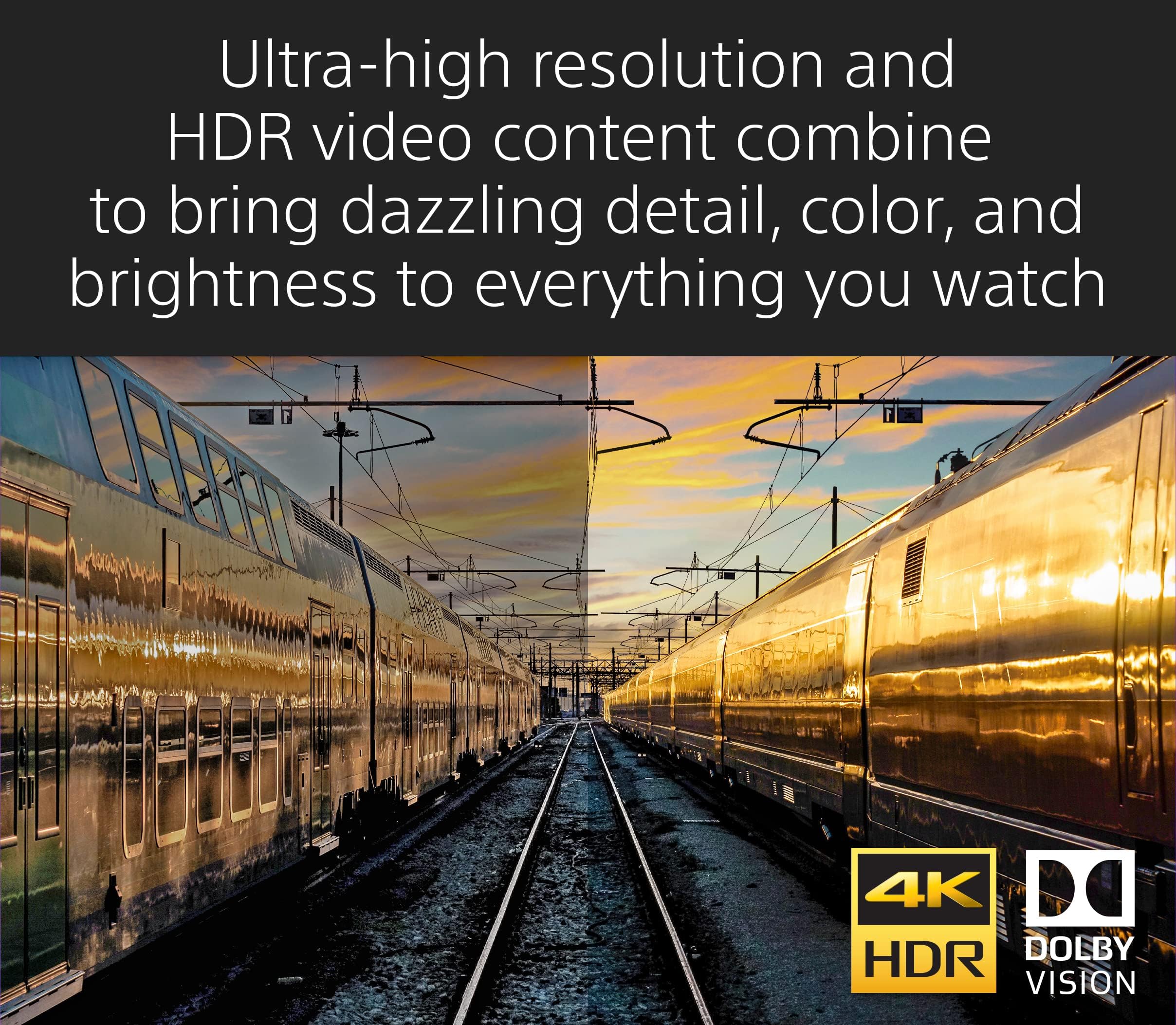 Sony TV 4K Ultra HD de 50 pulgadas serie X85K: LED Smart Google TV con ...