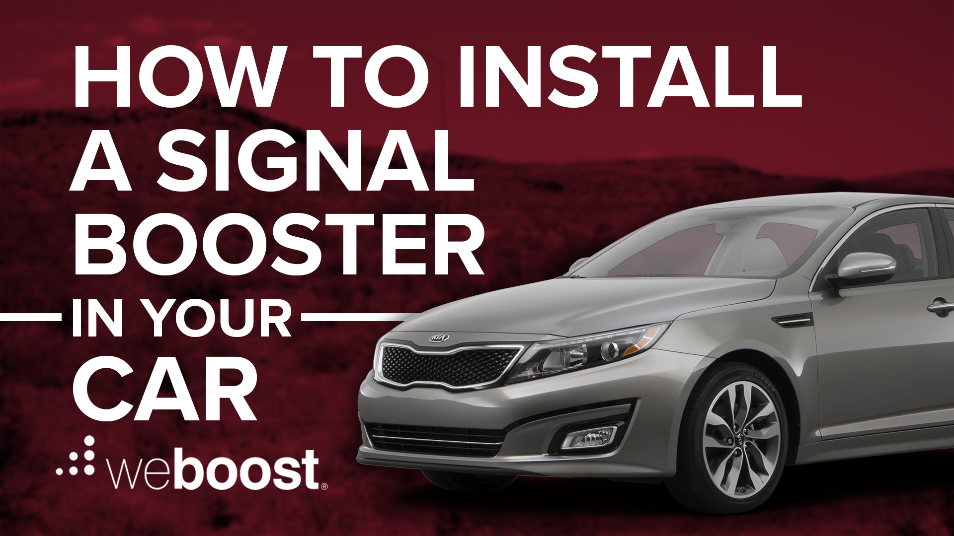 Watch How to Install a Cell Phone Signal Booster in a Car on Amazon Live