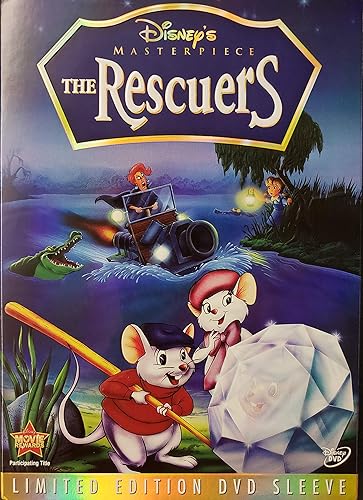 The Rescuers with Limited Edition Cover Sleeve (1977, Disney, DVD ...