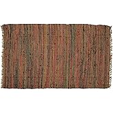 Amazon.com: Sturbridge Country Rag Rug in Sage 72" x 108" : Home & Kitchen