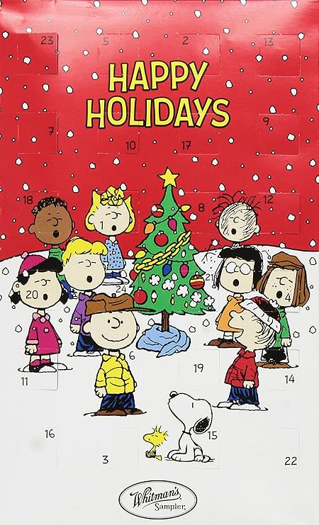 Peanuts Holiday Christmas Countdown Advent Calendar: Amazon.co.uk ...
