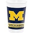 Amazon.com: University of Michigan Plastic Cups, 24 ct : Sports & Outdoors