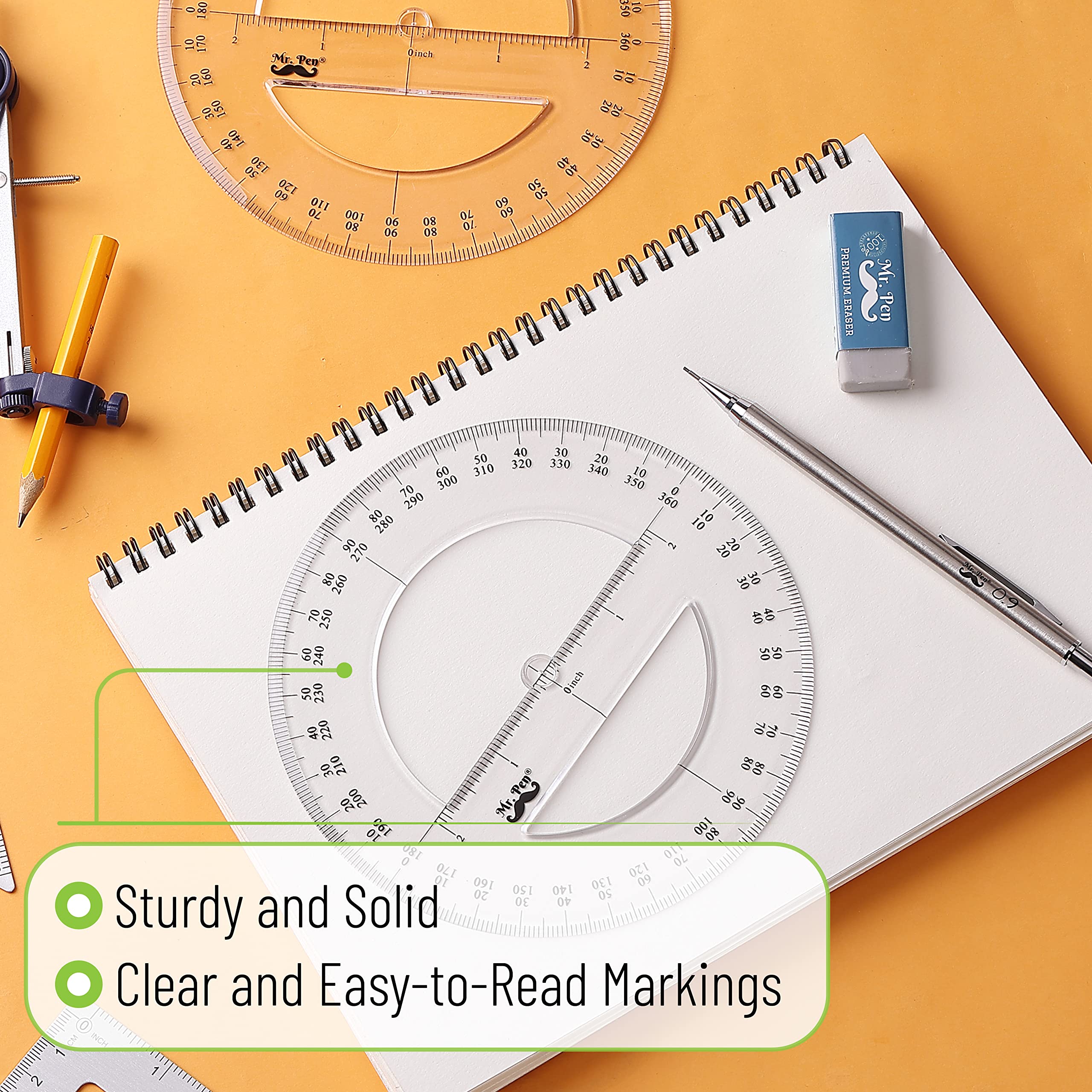 Mua Mr. Pen- Protractor, Pack of 2, 2Inch, Protactor 360 Degree ...