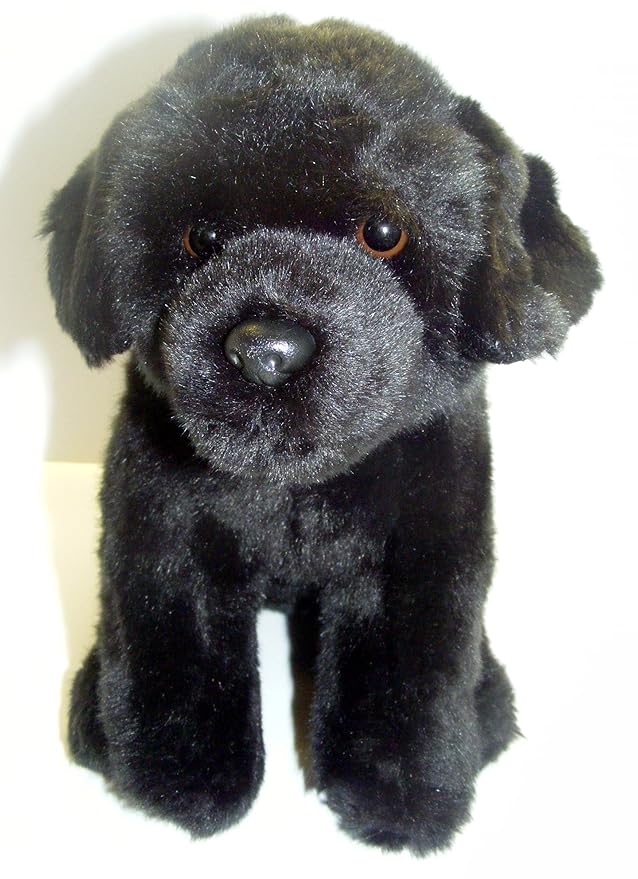 Labrador (Black) Soft Toy 12": Amazon.co.uk: Toys & Games