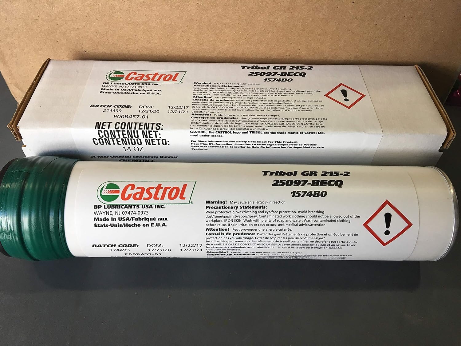 Tribol GR 215-2 (14 Ounce Tube): Amazon.com: Industrial & Scientific