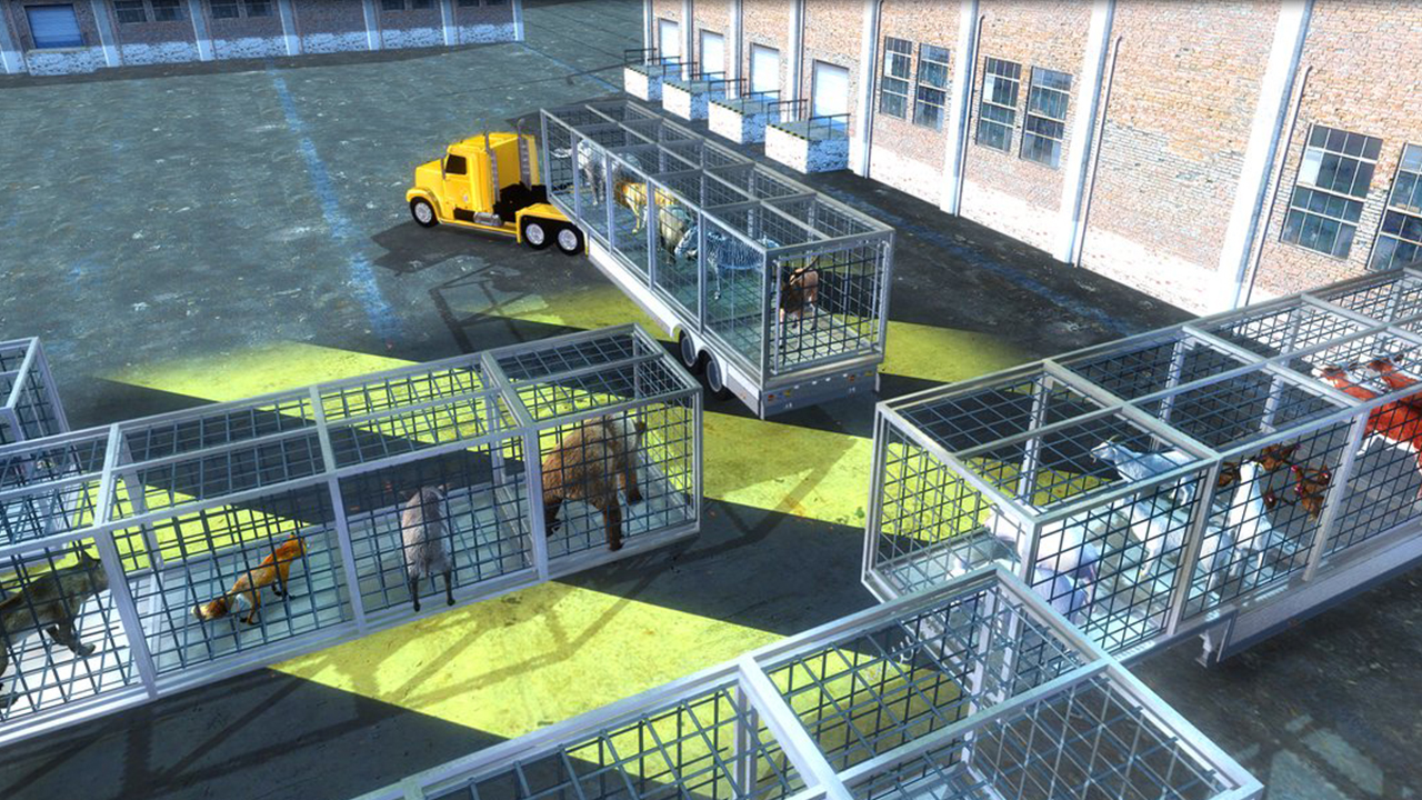 Zoo Animal Airplane Pilot Transportation Simulator 3D: Wild Animal ...