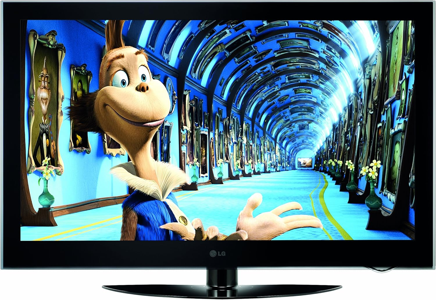 LG 42PQ6000 42-inch Widescreen HD Ready Plasma TV with Freeview - Black ...