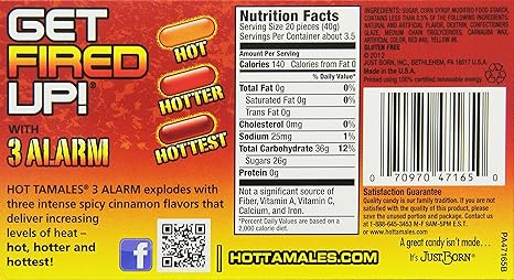 hot tamales nutrition