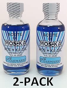 Amazon.com: Aceite De Moska 2 Oz. Moska Oil 2-Pack: Health & Personal Care