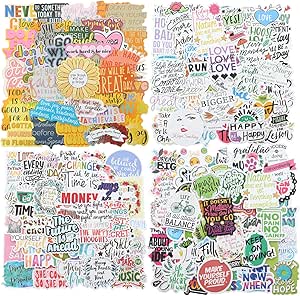 Amazon.com: Quote Stickers, Positive Stickers 200Pcs Motivational ...