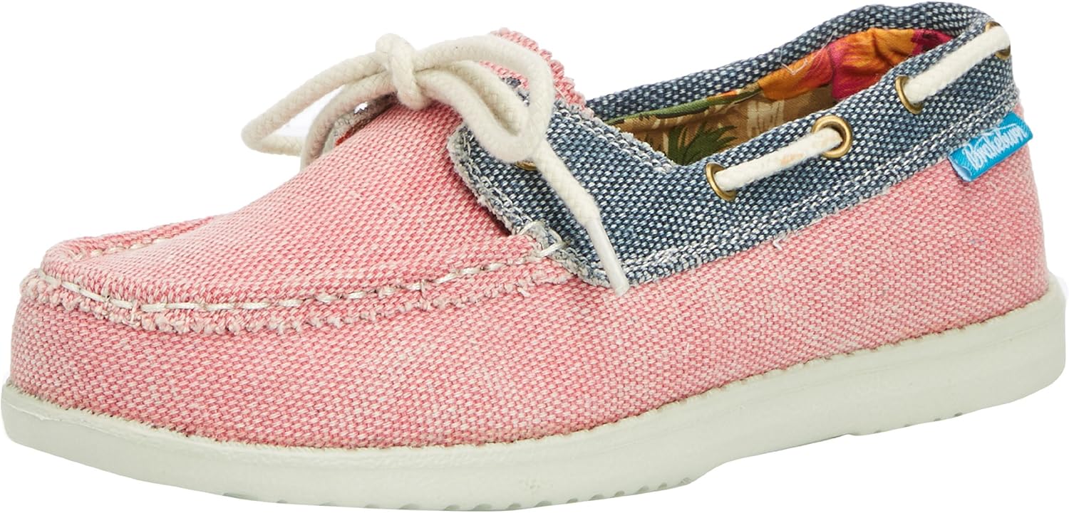 Brakeburn Women's Haven Boat Shoes, Pink, 8 UK Regular: Amazon.co.uk ...