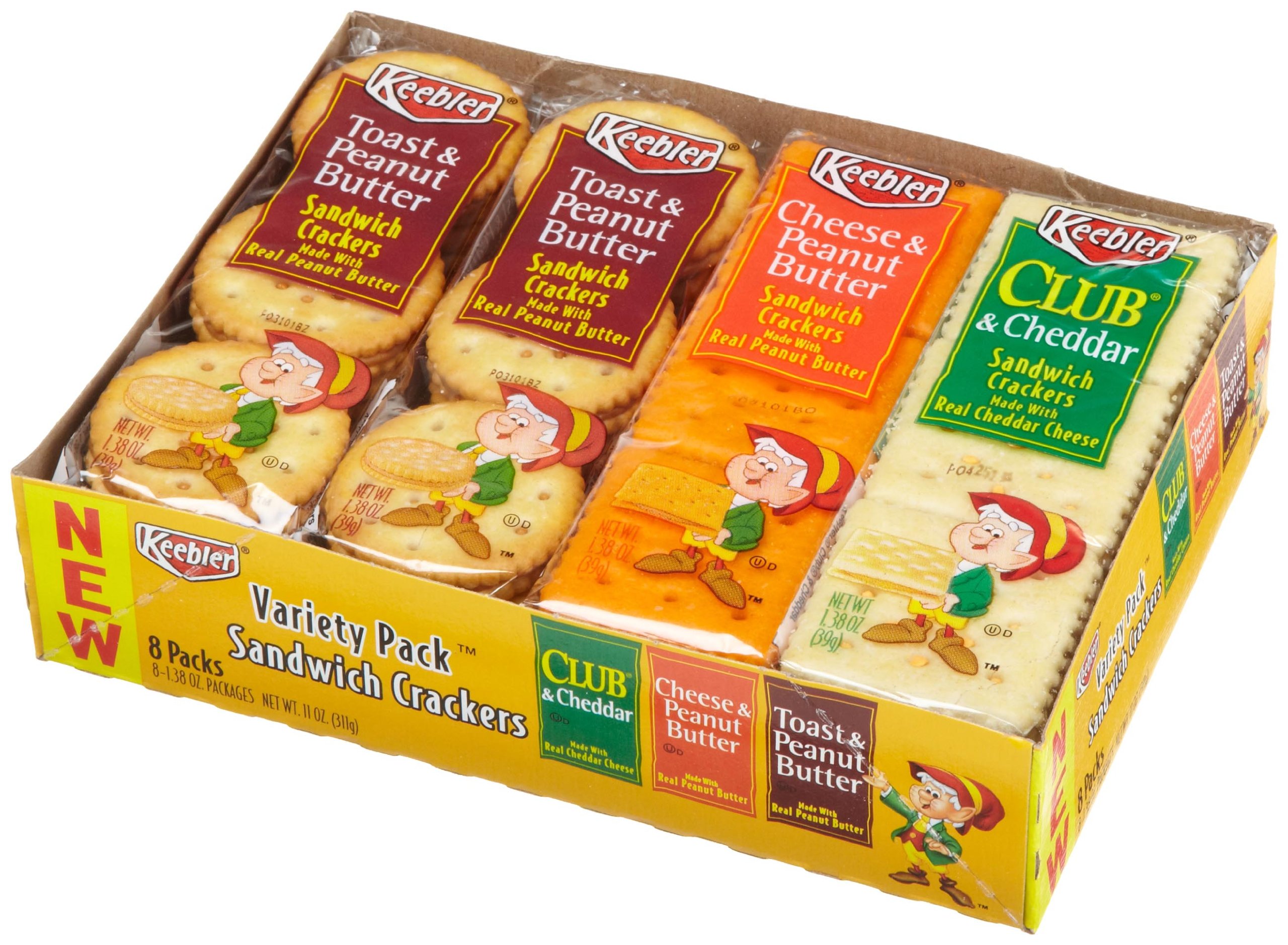 Keebler Sandwich Crackers Variety Pack at Alyssa Corrie blog