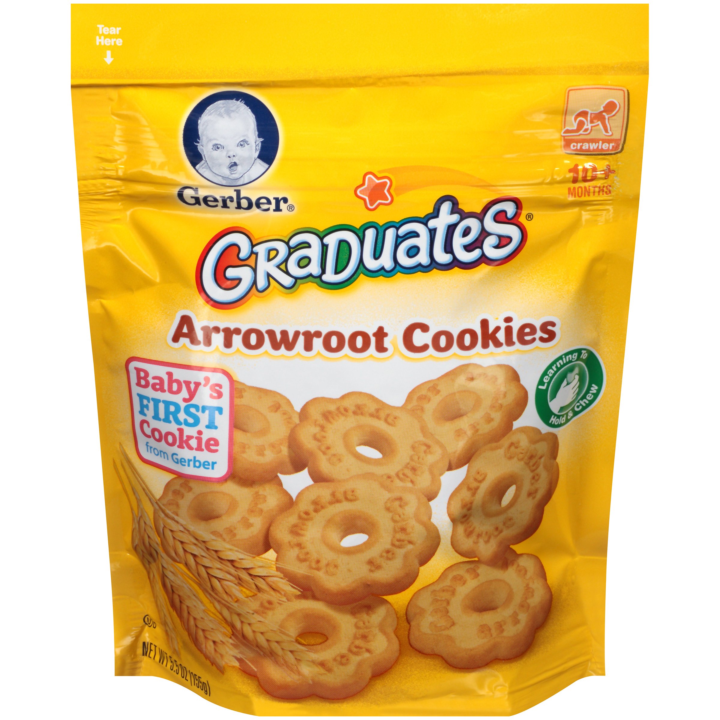 Gerber Graduates Cookies, Banana Cookies, 5-Ounce Boxes (Pack of 12 ...