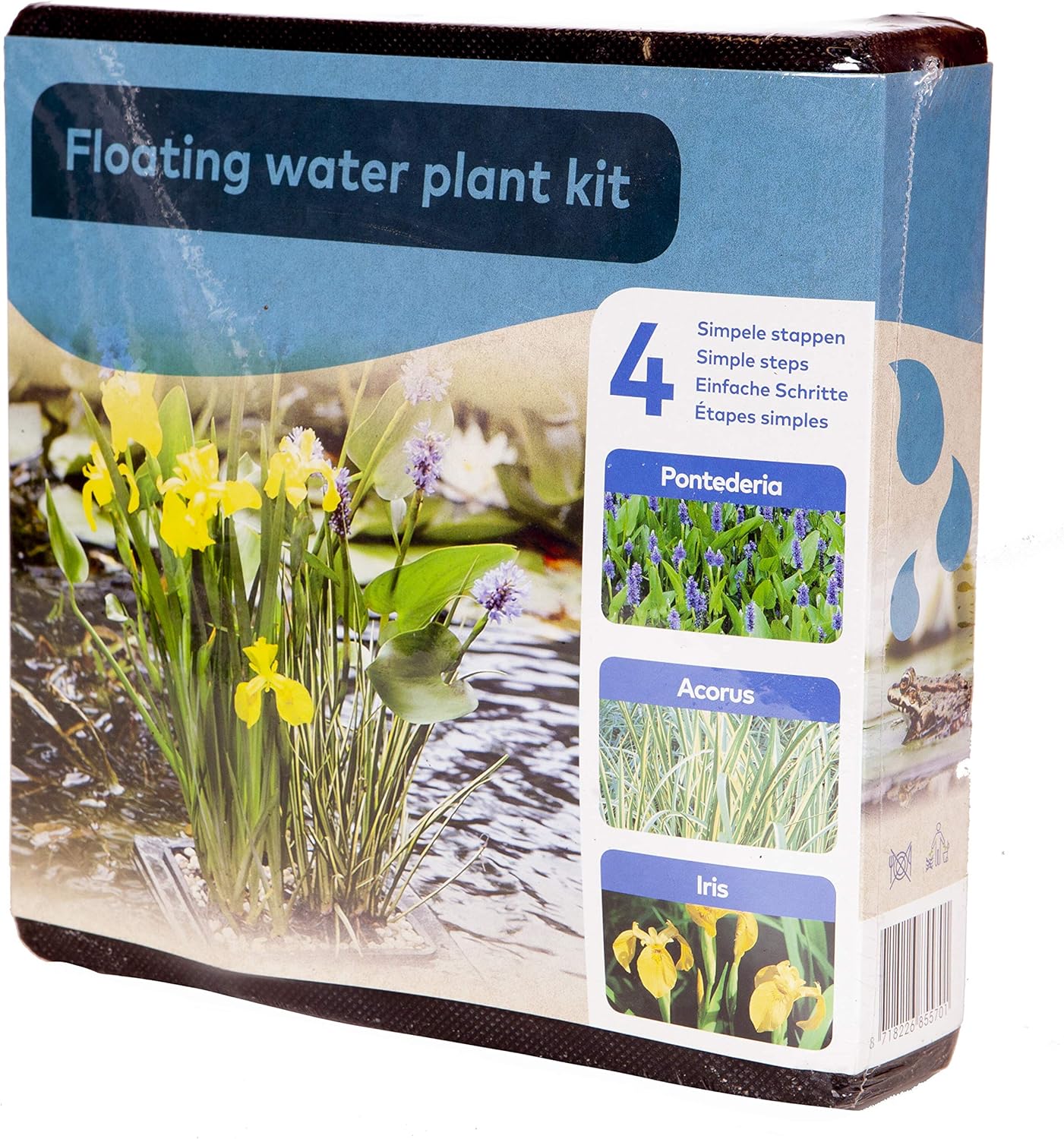 YouGarden Pond Floating kit-raft, Plants & Compost Plant – BigaMart