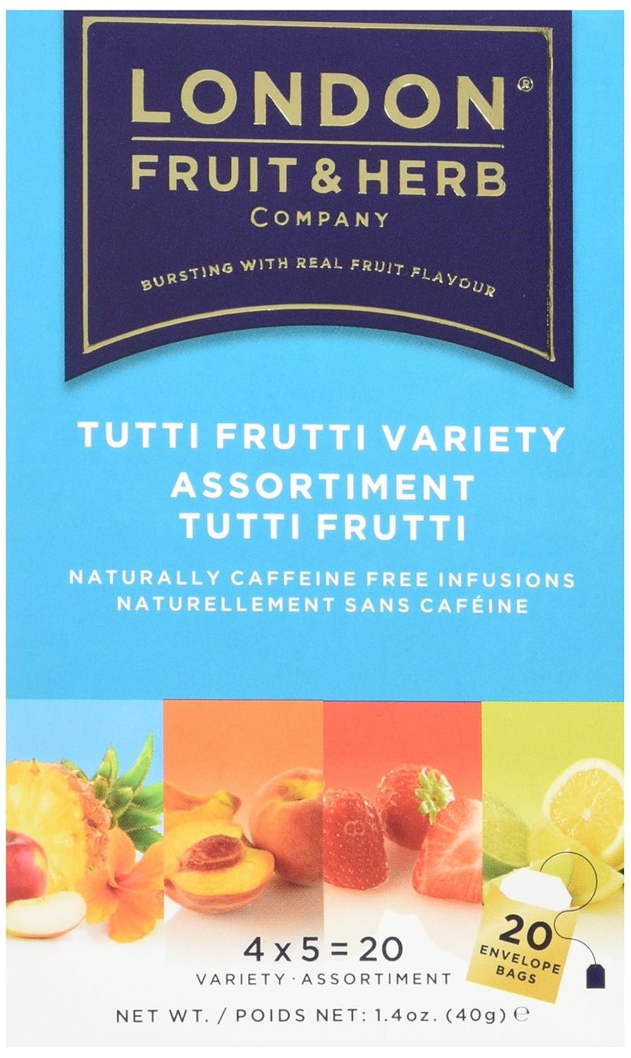 London Fruit & Herb Company Tutti Fruity Variety Pack (Case of 6, Total ...