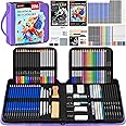 Amazon.com: 106 Pack Drawing Set Sketching Kit, Pro Art Supplies with 3 ...