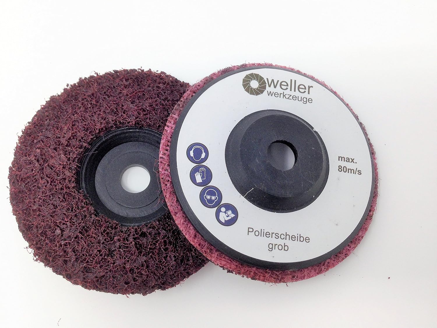 3x Polishing Wheel Set for Bosch GWS 10.8 / 12 V Berner Würth BTI ...