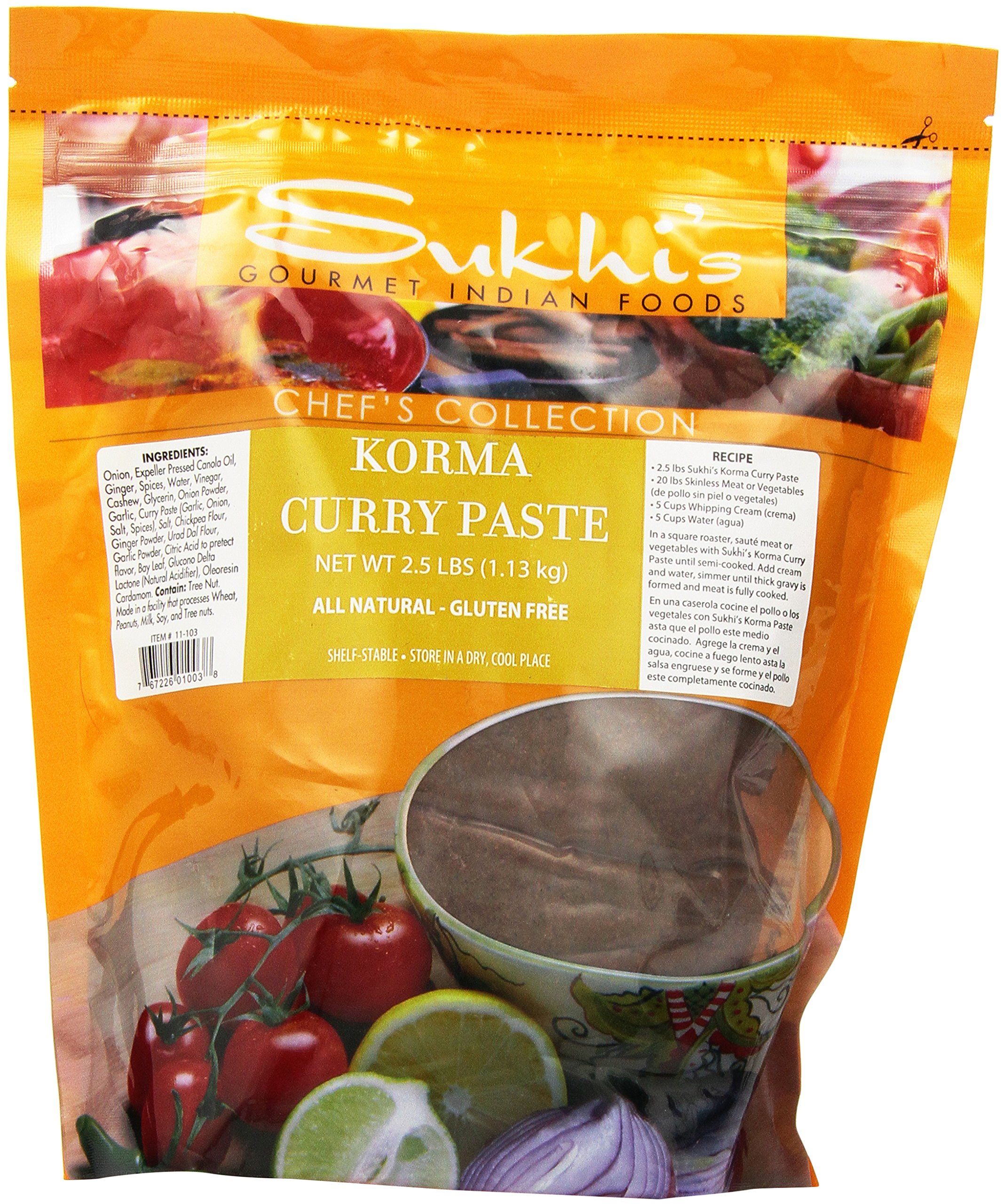 Amazon.com : Sukhi's Gourmet Indian Foods Curry Paste, Classic Indian ...