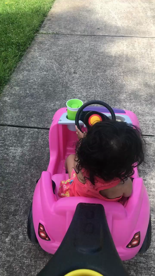 Amazon.com: Step2 Whisper Ride II Ride On Push Car, Pink: Toys & Games