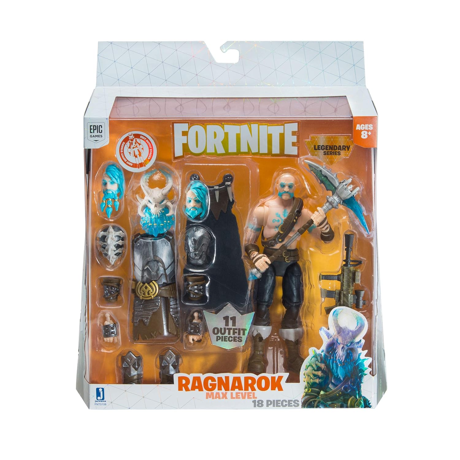 Toys Fortnite 6 Legendary Series Max Level Figure Ragnarok Toy Figures ...