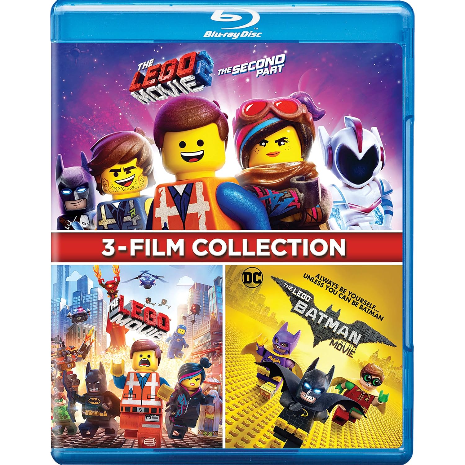 The LEGO 3 Movies Collection: The Lego Movie + The Lego Movie 2: The ...