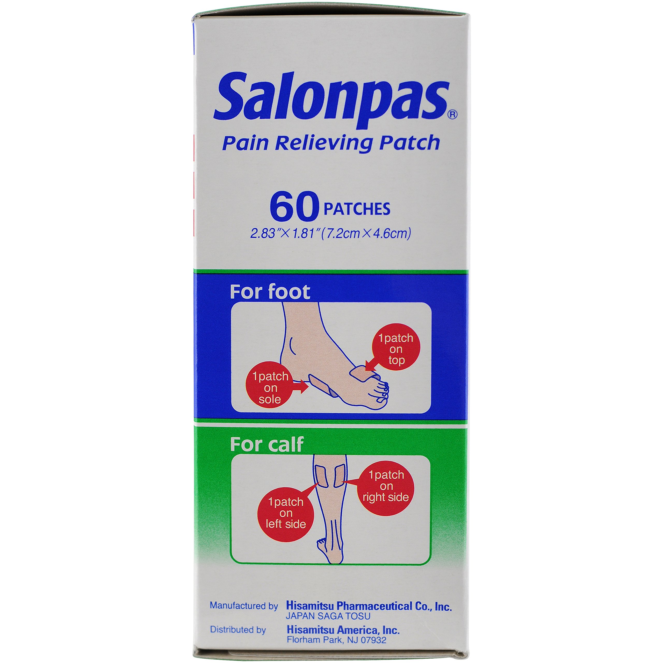 Galleon - Salonpas Pain Relieving Patches, 60 Count