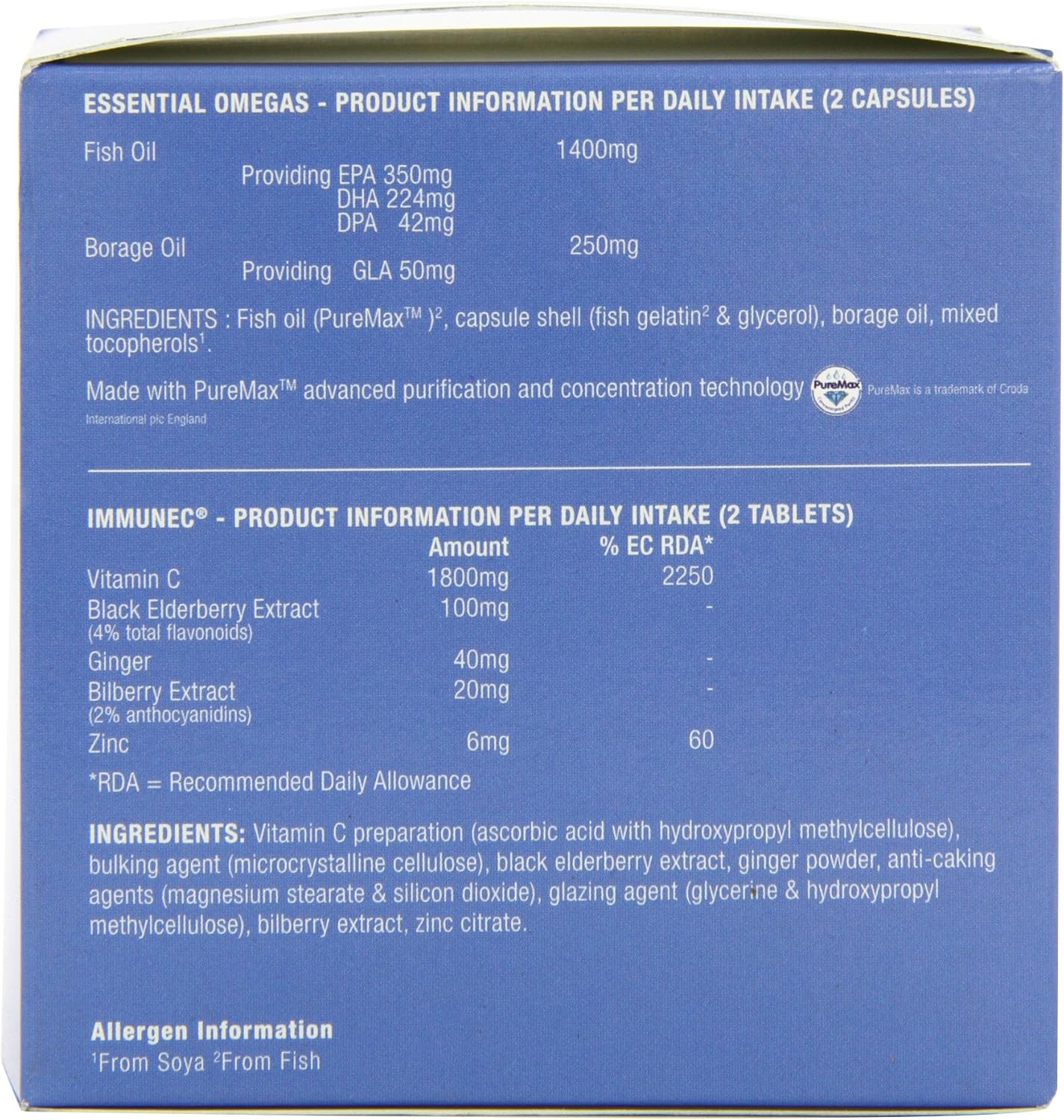 Patrick HOLFORD Optimum Nutrition Pack/A Comprehensive Daily Supplement ...