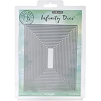 Amazon.com: Hero Arts DI198 Infinity Dies, Nesting Rectangle Infinity