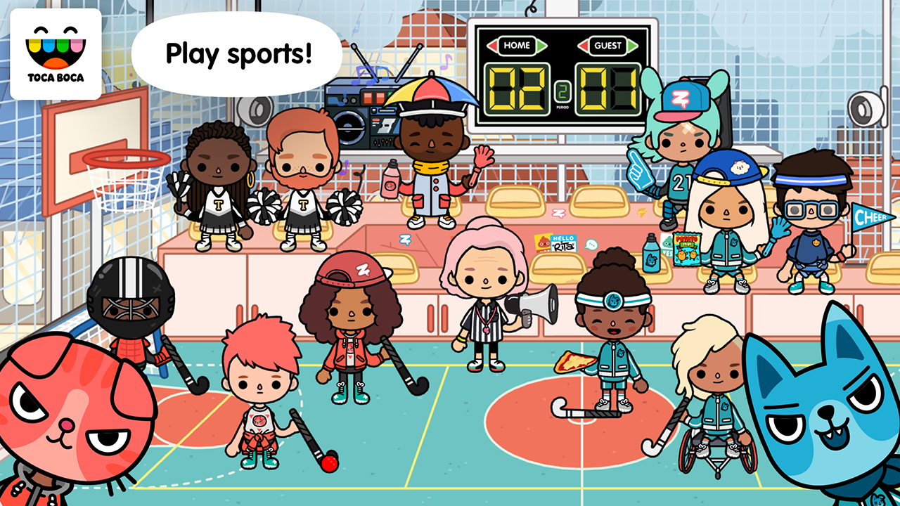 Toca Life: After School : Amazon.com.au: Apps & Games