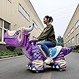 Dinosaurio Montable Electrico 24V 20AH Animatronic Dinosaurios Rides Recargable para Negocio ...