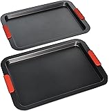 Amazon.com: Aluminum Nonstick Frying Pan Set - (3-Piece 8 Inches, 9.5 ...