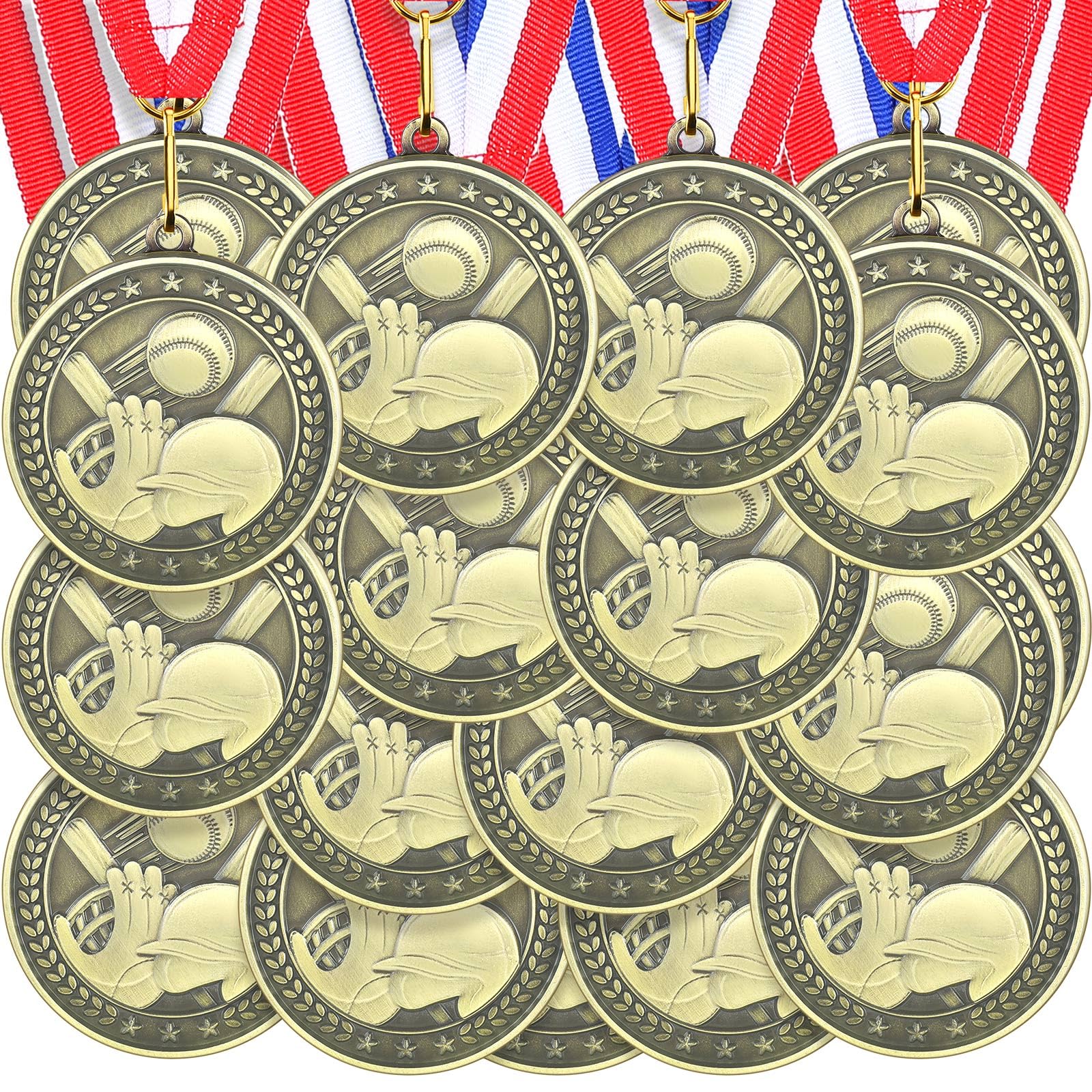 Ferreve 48 Pcs Award Medals with Neck Ribbons Greatest of All Time ...