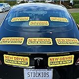 Amazon.com - Stickios Student Driver Stickers (Non-Magnetic ...