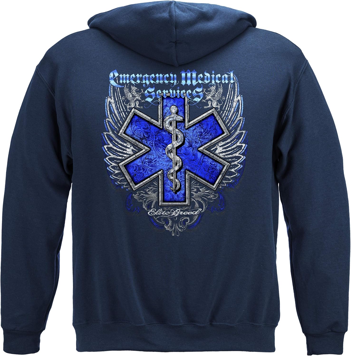 Amazon.com: First Responders Hoodie - Thin Thin Red Line Hooded Sweat ...