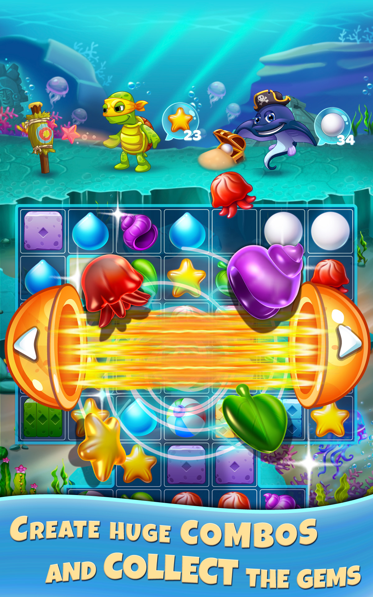 Reef Rescue: Match 3 Adventure:Amazon.ca:Appstore for Android