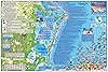 Cancun & Riviera Maya Mexico Adventure & Dive Map Laminated Poster by ...